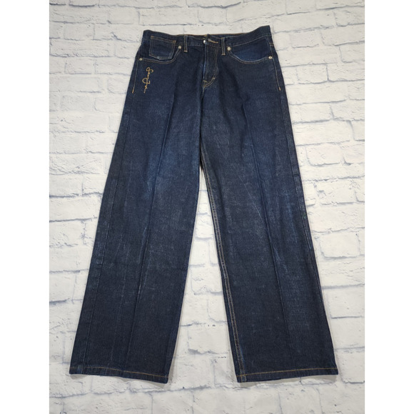 Sean John | Jeans | Sean John Mens 32 Signature Baggy Wide Leg Dark ...